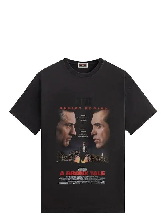 Kith X A Bronx Tale American Poster Vintage Tee Shirt - Black
