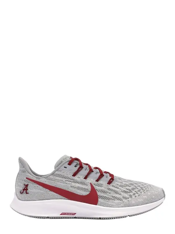 Nike Air Zoom Pegasus 36 Alabama - Night Silver/pewter Grey/team Crimson
