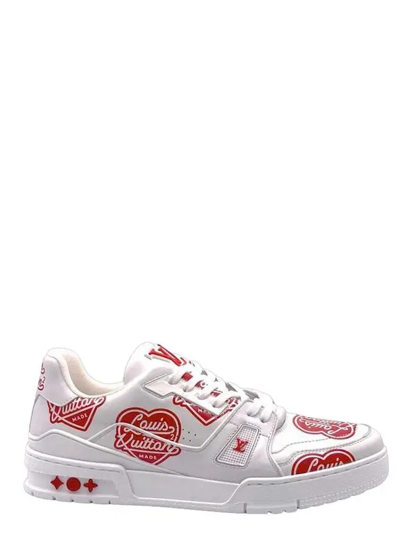 LOUIS VUITTON Trainer Nigo Made - White/red