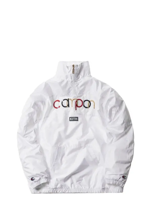 Kith Champion Quarter-zip - White