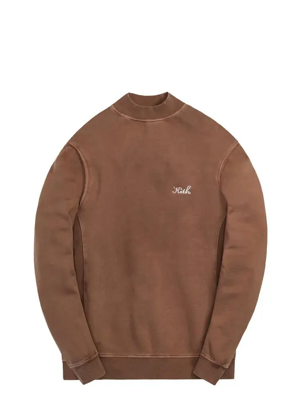 Kith Carlisle Mockneck Sweatshirt - Sandalwood
