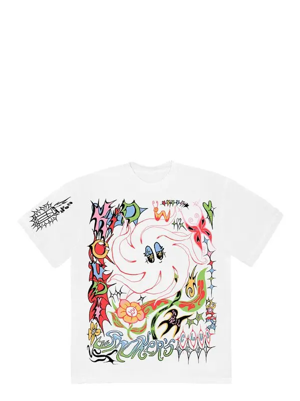 KID CUDI Lonely Stoner T-shirt - White