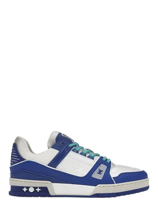 LOUIS VUITTON Trainer Sneaker - Blue/white