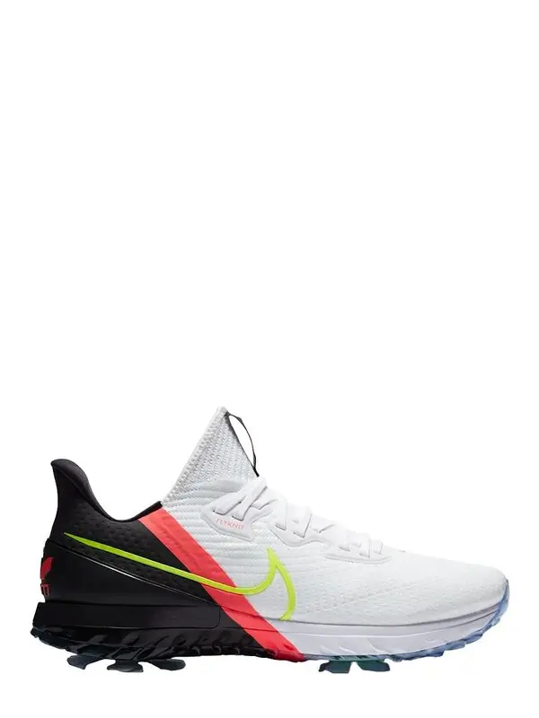 Nike Air Zoom Infinity Tour Crimson Volt Sneakers - White/black/flash Crimson