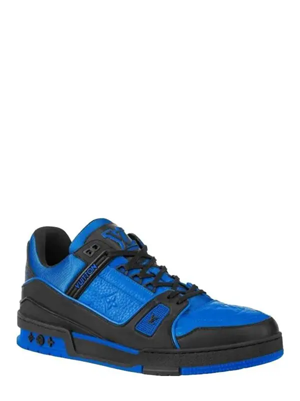 LOUIS VUITTON Trainer Sneakers - Black/blue