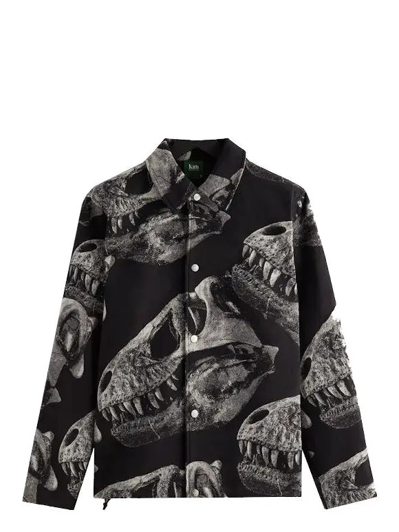 Kith Amnh Trex Coaches Jacket - Black