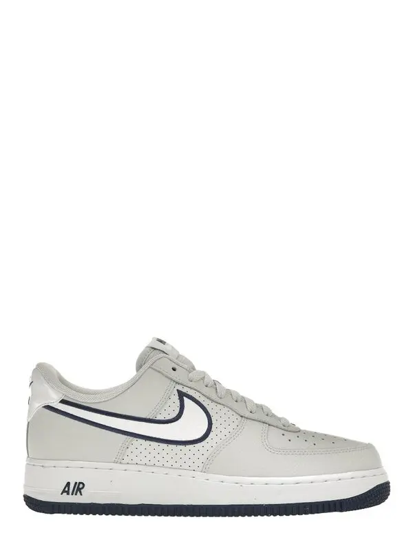 Nike Air Force 1 '07 Low Sneakers - Photon Dust/midnight Navy Blue/white