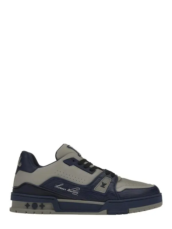 LOUIS VUITTON Trainer Sneaker - Marine/grey