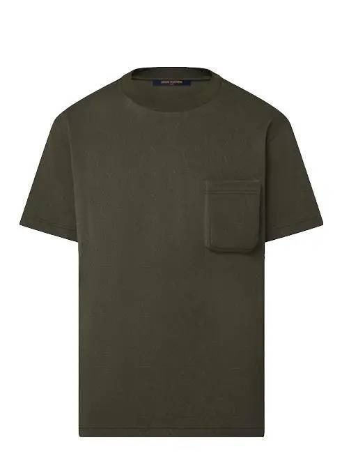LOUIS VUITTON Lvse Signature 3d Pocket Monogram T-shirt - Dark Khaki