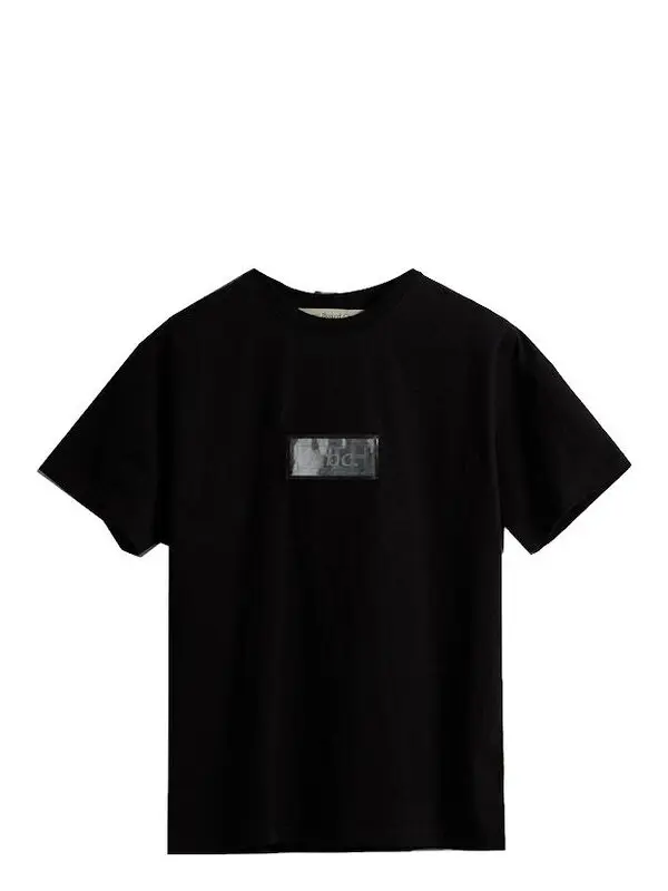 Kith Advisory Board Crystals Holographic Classic Logo Tee Shirt - Anthracite Black
