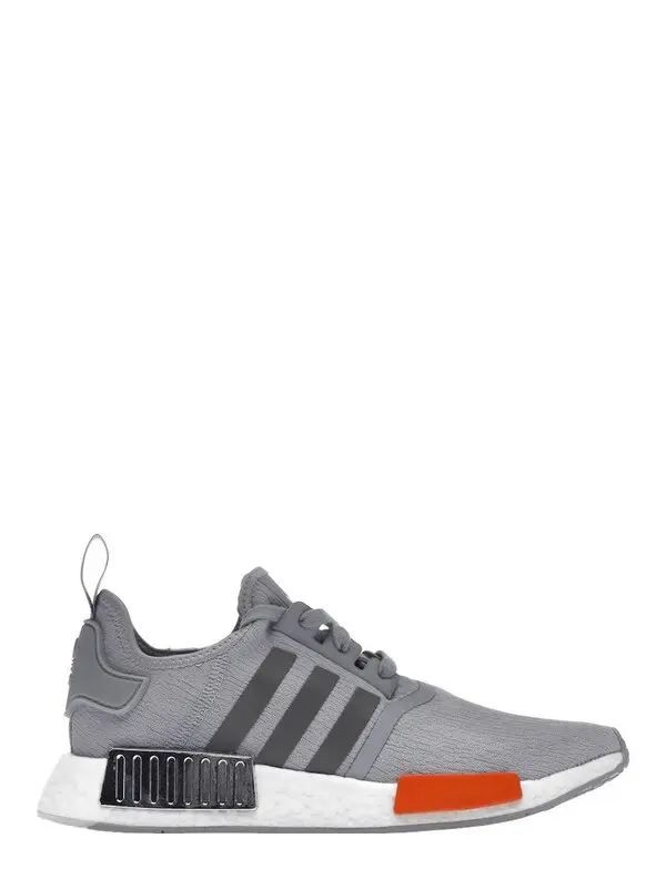 Adidas Nmd R1 Sneakers - Halo Silver/black Silver/bahia Orange