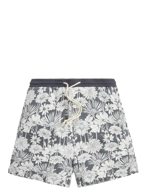 Kith Aster Floral Active Short - Black