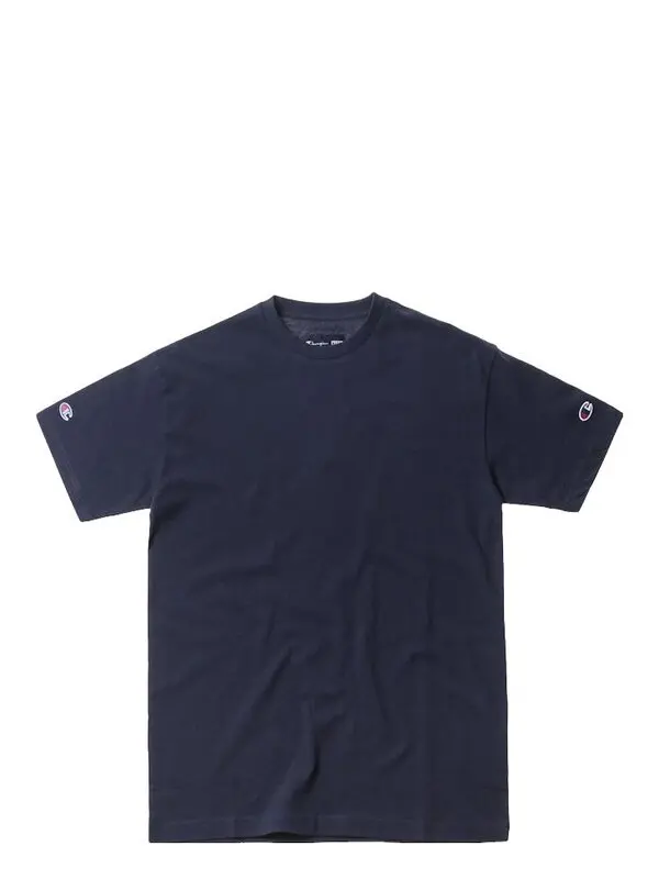 Kith Champion C Patch Tee Shirt - Navy Blue