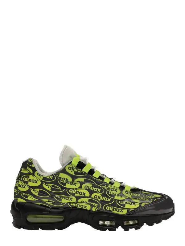 Nike Air Max 95 Allover Print Sneakers - Black/volt/ash