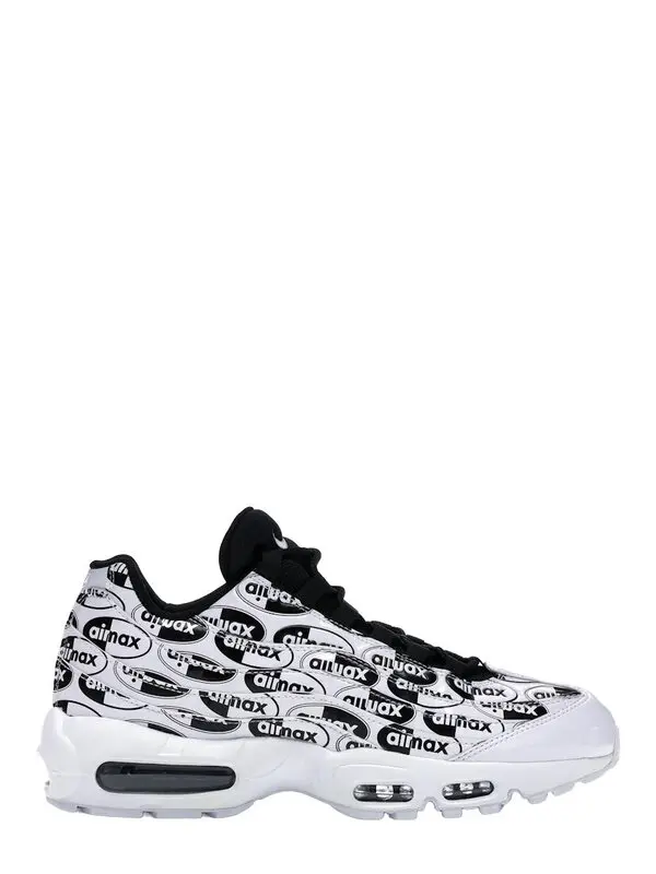 Nike Air Max 95 All Over Print Sneakers - White/black