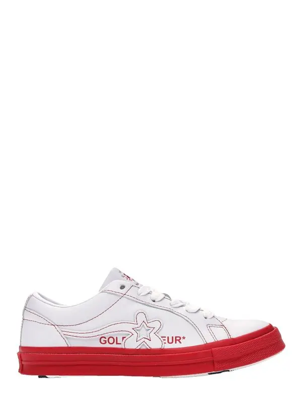 CONVERSE One Star Ox Golf Le Fleur Block Pack - White/red