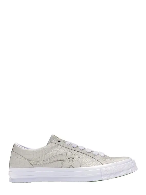 CONVERSE One Star Ox Golf Le Fleur Faux Skin Sneakers - Frozen Dew/light Grey/white