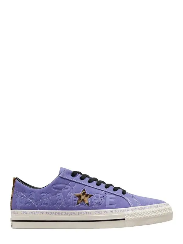 CONVERSE One Star Pro Ox Sneakers - Wild Lilac/black/egret