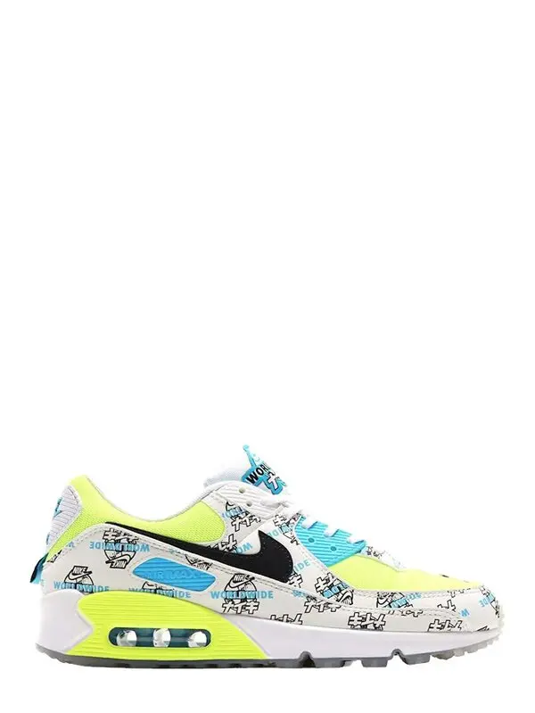 Nike Air Max 90 Se Worldwide Katakana - White/black/volt