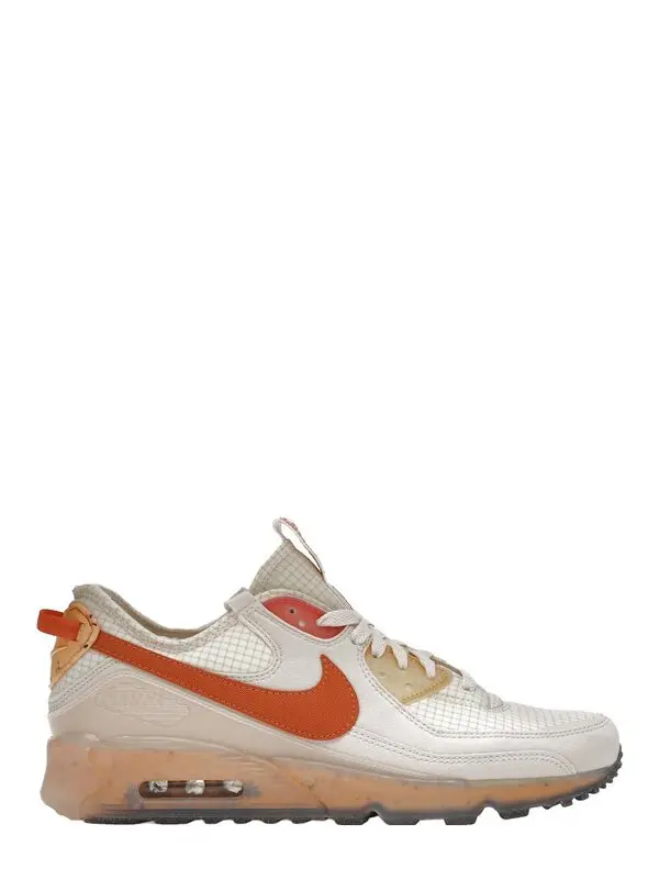 Nike Max 90 Terrascape Sneakers - Pearl White/hot Curry/fuel Orange