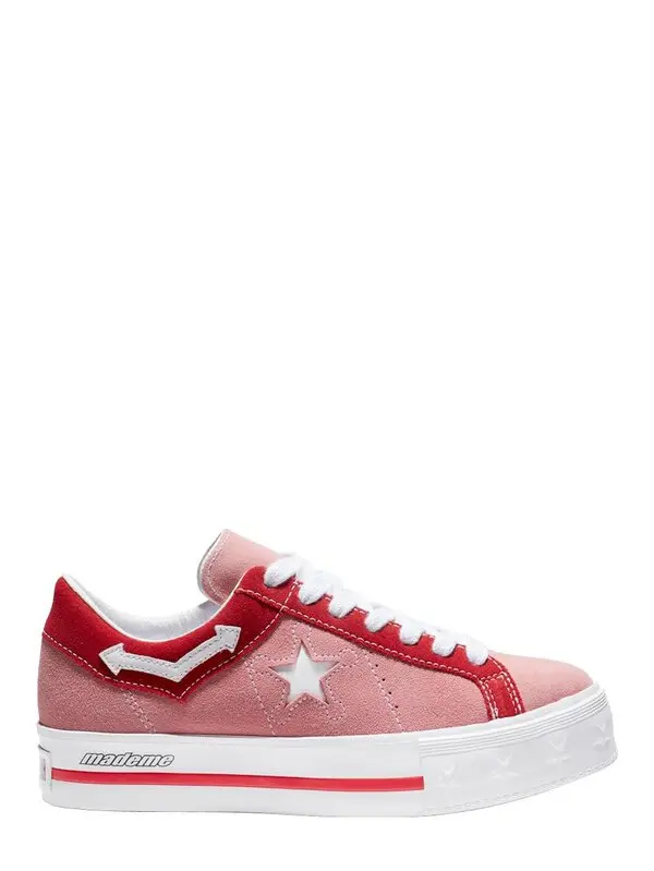 CONVERSE One Star Platform Low Sneakers - Pink