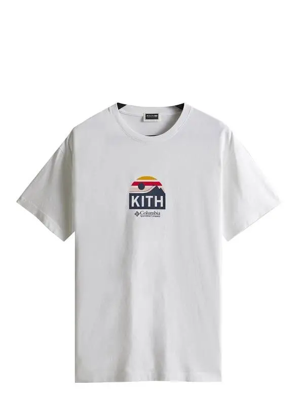 Kith Columbia Eea Wind Tee Shirt - White