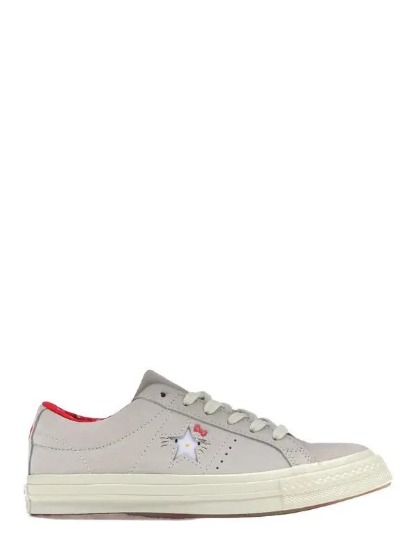 CONVERSE One Star Ox Hello Kitty Sneakers - Vaporus Grey/egret/fiery Red