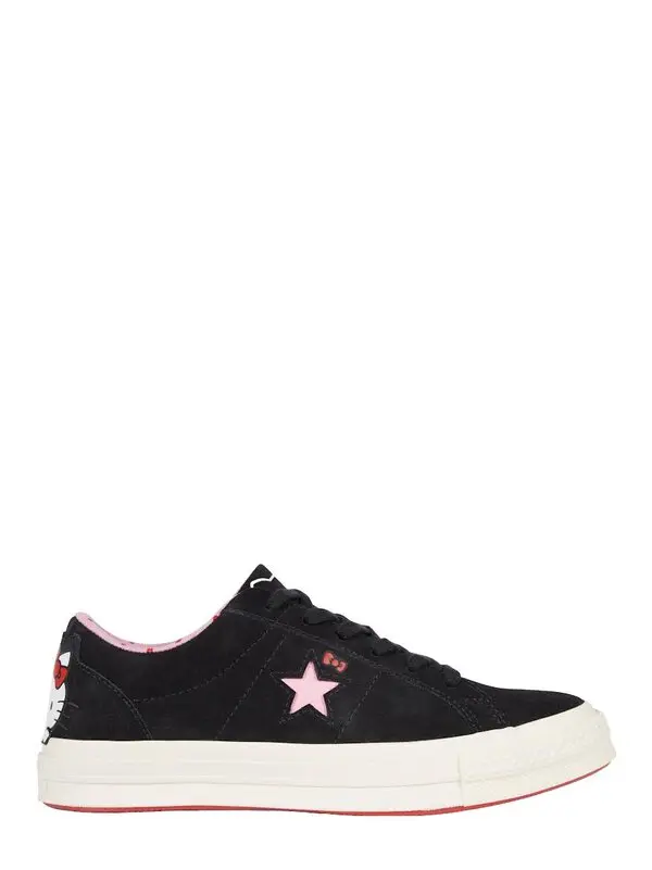 CONVERSE One Star Ox Hello Kitty Sneakers - Black/prism Pink/egret