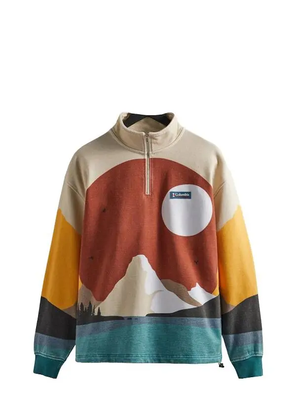 Kith Columbia Quarter Zip - Sanguine