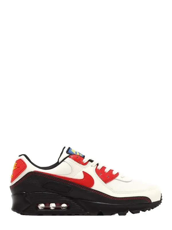 Nike Air Max 90 Se Sneakers - Sail/university Red/black