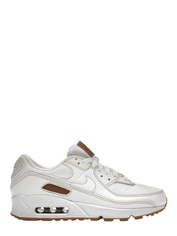 Nike Air Max 90 Sneakers - Summit White/gum Medium Brown/twine