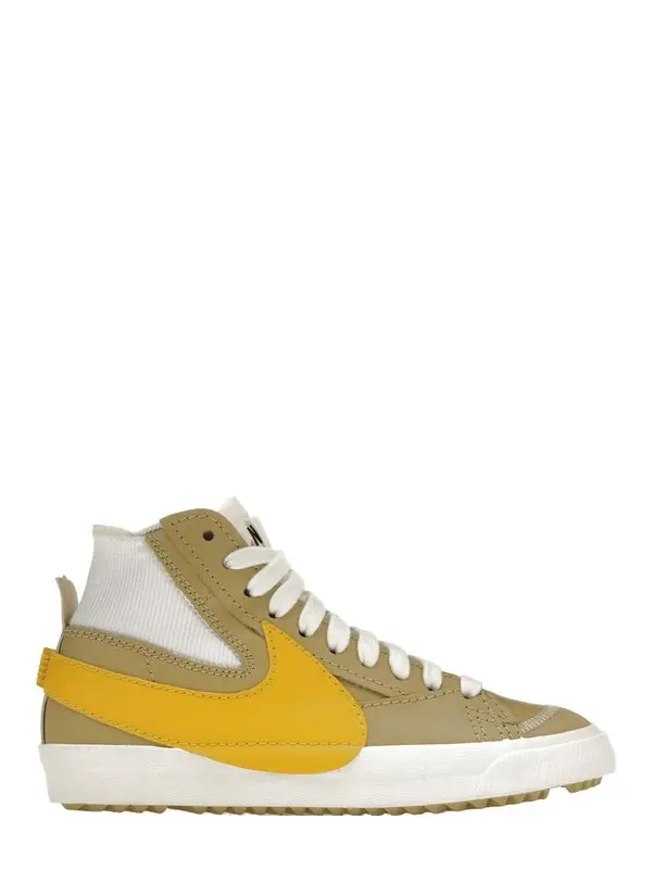 Nike Blazer Mid 77 Jumbo Sneakers - Wheat Grass/vivid Sulfur/sail
