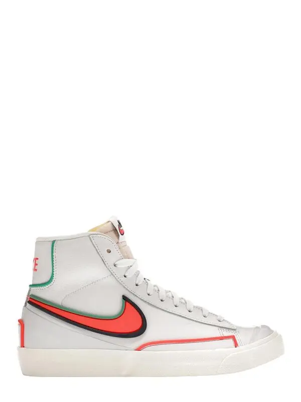 Nike Blazer Mid 77 Infinite Sneakers - White/bright Crimson/old Blue