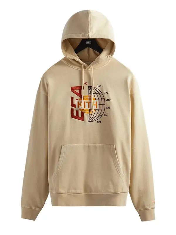 Kith Columbia Eea Williams Iii Hooded Sweatshirt - Light Bisque