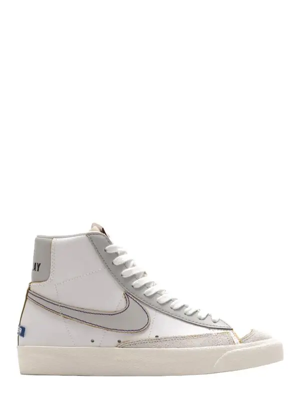 Nike Blazer Mid 77 Label Maker - White/varsity Royal/neutral Grey