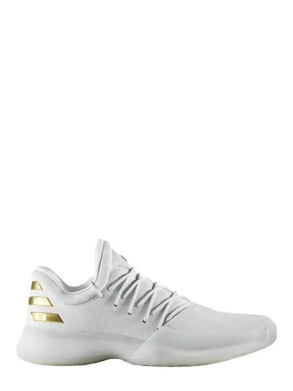 Adidas Harden Vol. 1 Mvp Sneakers - White/metallic Gold/gum
