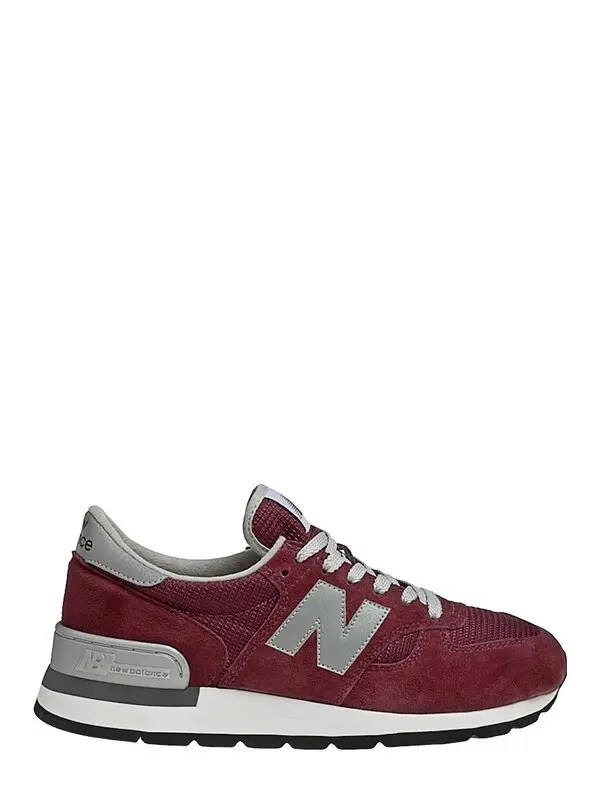 NEW BALANCE 990 Bringbackin Sneakers - Burgundy/white