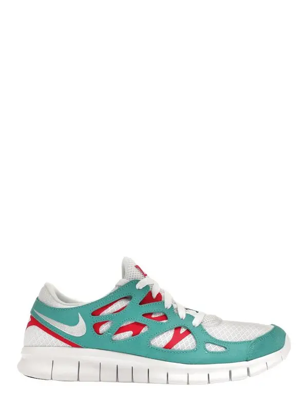 Nike Free Run 2 Sneakers - White/washed Teal/rush Pink