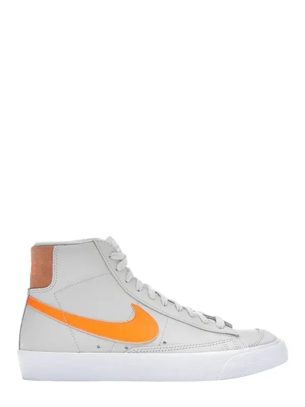 Nike Blazer Mid '77 Sneakers - Light Bone/orange Trance/white