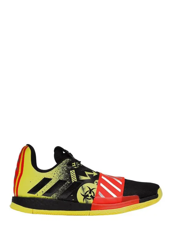 Adidas Harden Vol. 3 Radioactive - Core Black/yellow/solar Red