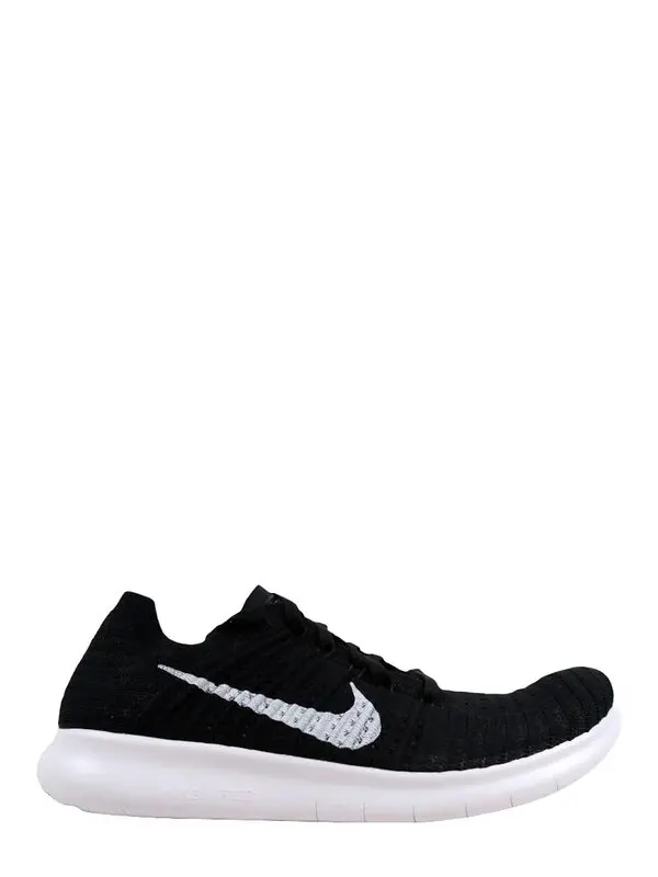 Nike Free Rn Flyknit - Black/white