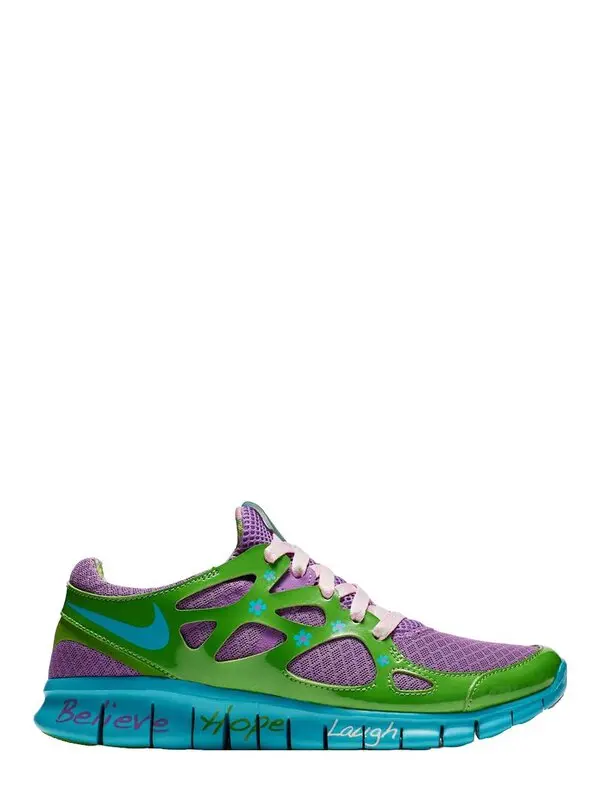Nike Free Run+ 2 Doernbecher Mackenzie Short - Violet Pop/turquoise Blue/green Apple