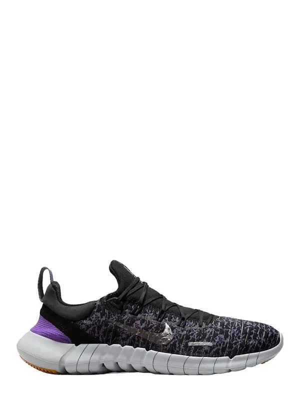 Nike Free Run 5.0 Sneakers - Black/canyon Purple/cave Purple