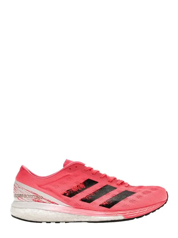 Adidas Adizero Boston 9 Sneakers - Signal Pink/core Black/copper Metallic