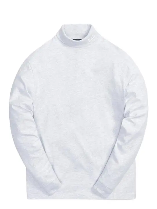 Kith Cortlandt Turtleneck - Light Heather Grey