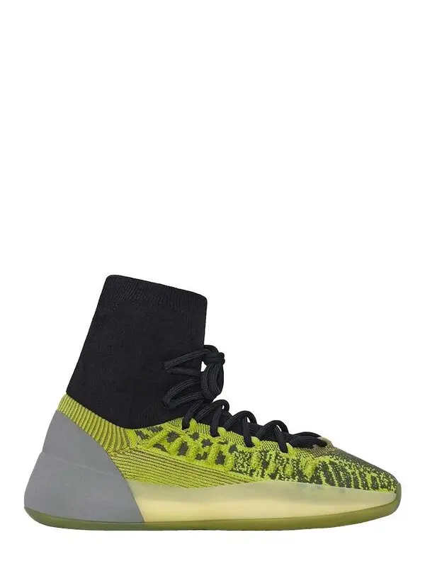 Adidas Yeezy Bsktbl Knitin Sneakers - Energy Glow/black