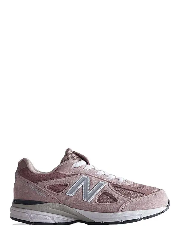 NEW BALANCE 990v4 Kith - Dusty Rose/silver/navy Blue