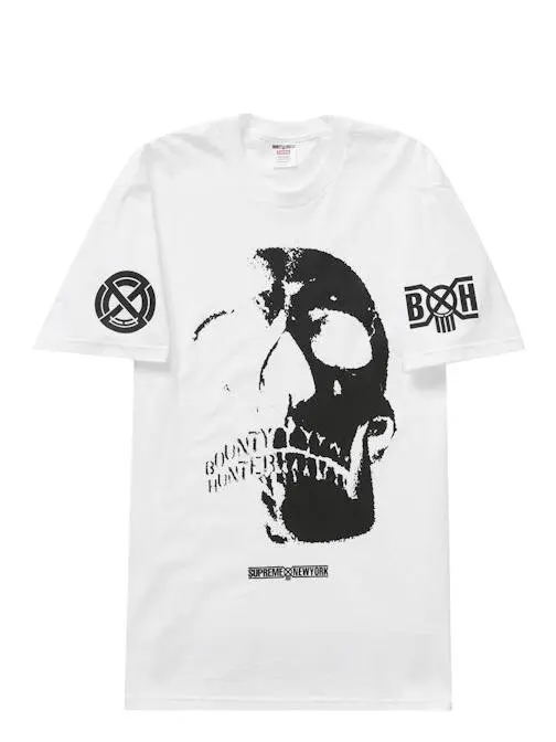 Supreme Bounty Hunter Skulls Tee Shirt - White