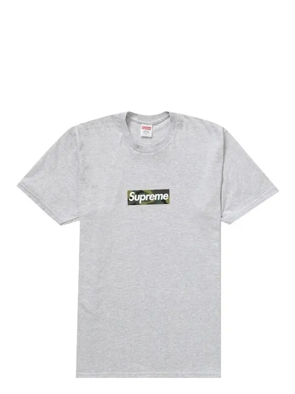 Supreme Box Logo Tee Shirt - Ash Grey