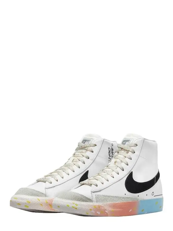 Nike Blazer Mid 77 Make It Count - White/black/orange